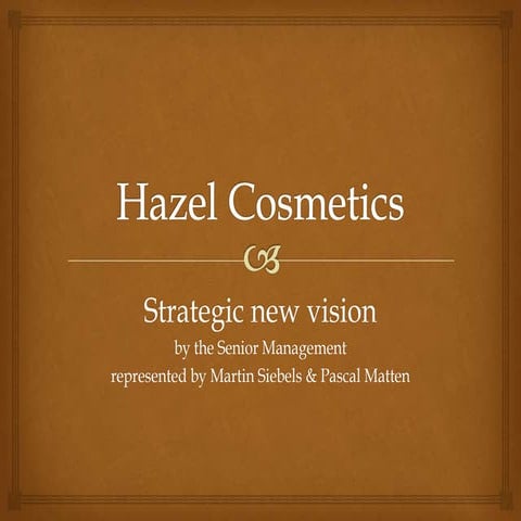 Presentation hazel martin & pascal | PPT