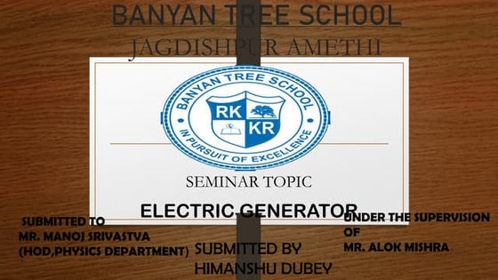 A.c. generator | PPTX