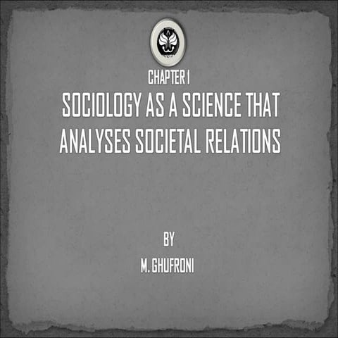 Presentation history of socilogy development | PPT