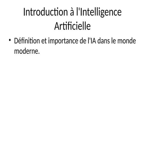 EXPOSE SUR INTELLIGENCE ARTIFICIELLE.ppt
