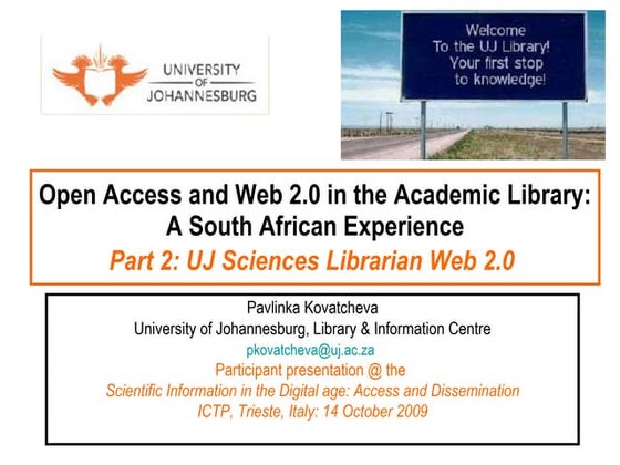 How to link Google Scholar to the UJ Full-Text Online Articles | PPTX ...