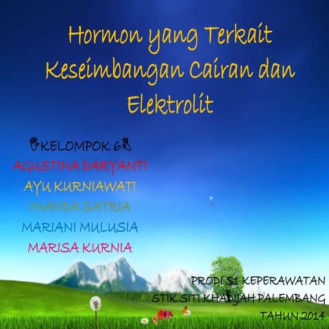 Presentation idk 1 (hormon) | PPTX