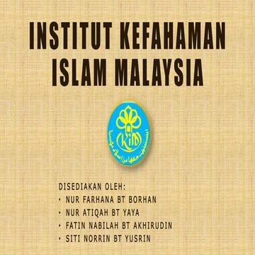 Presentation ikim | PPT