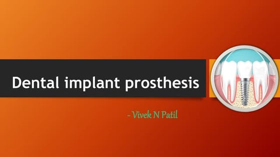 Implant components and function | PPT