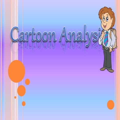 Presentation in cartoon analysis | PPTX