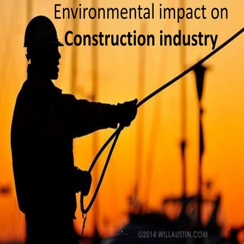 Macro Environmental impact on Construction industry | PPTX