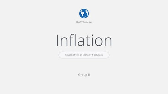 Inflation | PPTX