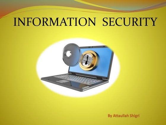 ISO 27001 - information security user awareness training presentation ...
