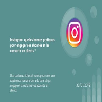 Presentation instagram conversion_30012019 | PPT