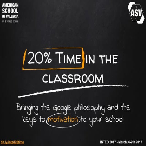 20% time in the classroom - Samuel Landete - American School of ...