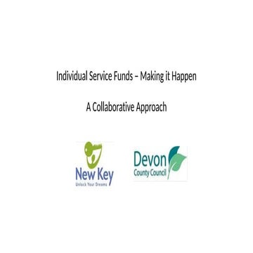 Using Individual Service Funds in Practice | PDF