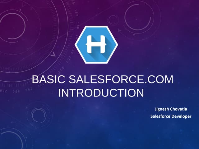 Salesforce Tutorial for Beginners: Basic Salesforce Introduction | PPT Salesforce Tutorial for Beginners: Basic Salesforce Introduction | PPT