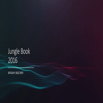 Jungle Book 2016 | PPTX