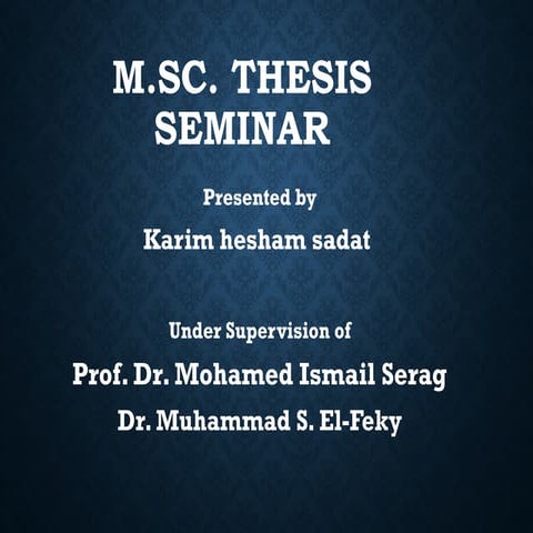 Presentation (karim) -so.pptx seminar msc | PPT