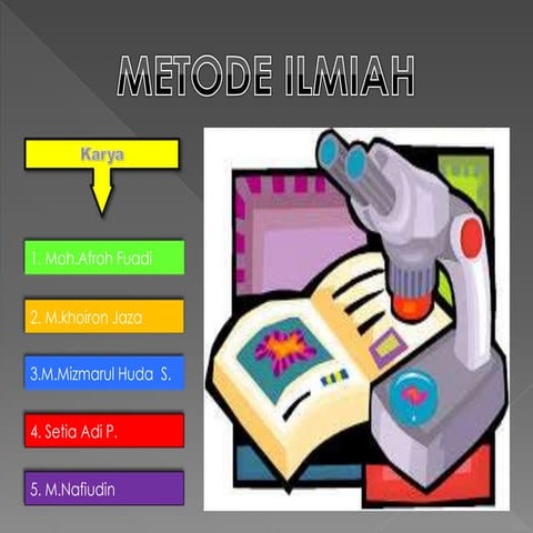 Presentation karya ilmiah | PPTX