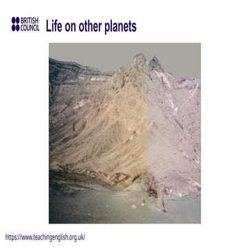 life in our planet English slideshare... | PPTX