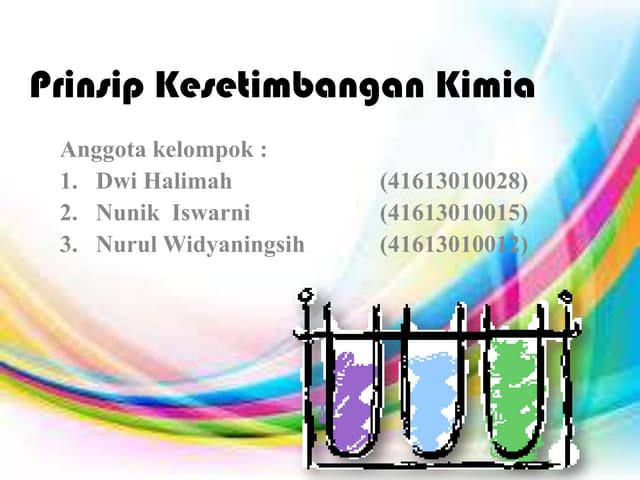 KONSEP KESETIMBANGAN KIMIA-MATERI KIMIA KELAS XI | PPTX