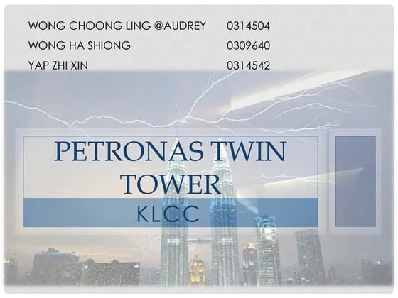 A brief background & development history on klcc | PPTX | Civil ...