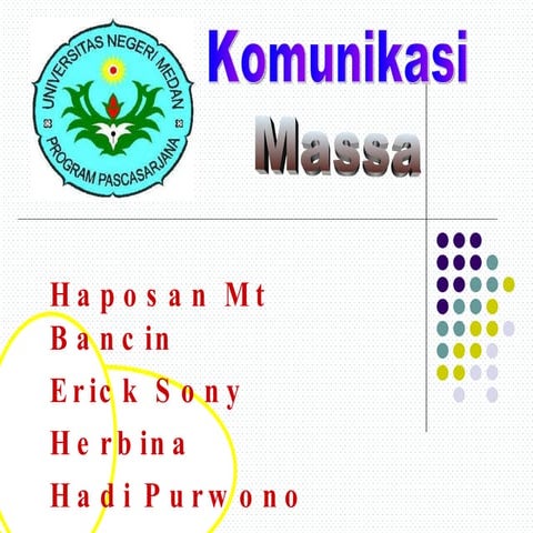 Presentation Komunikasi Massa | PPT