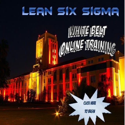 Lean Six Sigma OnLine Training | PPT
