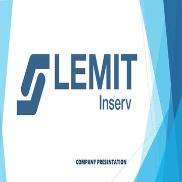 Company Presentation LEMIT Inserv | PPT