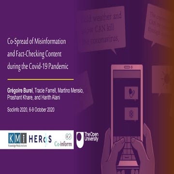 Co-Spread of Misinformation and Fact-Checking Content during the Covid ...