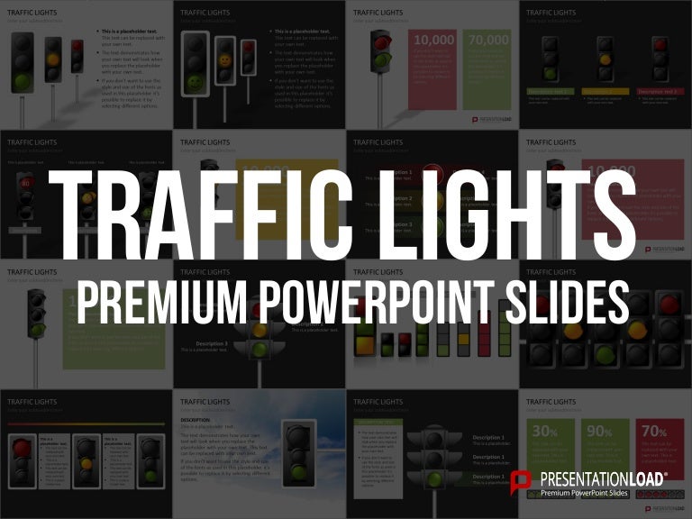 Stop Light Coding Powerpoint Template