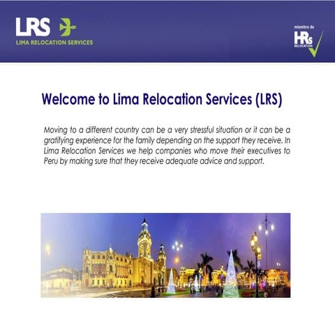 Lima Relocation Services (LRS) | PPT