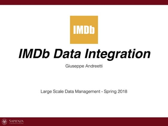 IMDB Movie Dataset Analysis | DOCX | Databases | Computer Software and ...