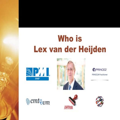 Who is Lex van der Heijden? | PPT