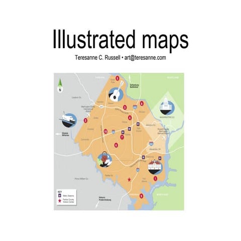 Illustrated maps portfolio | PPS