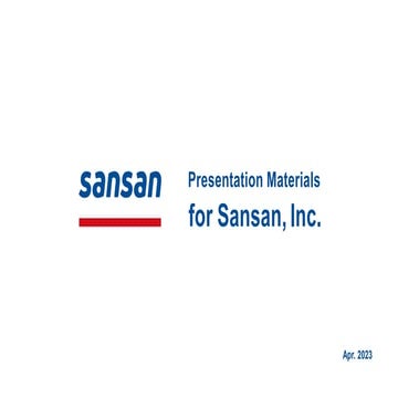 Presentation Materials for Sansan, Inc.(EN)_2304.pdf