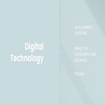 Technology Presentation Slides | PPT