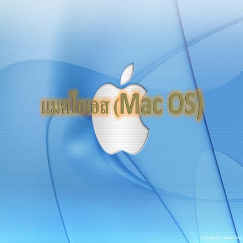 mac os (overview) | PDF