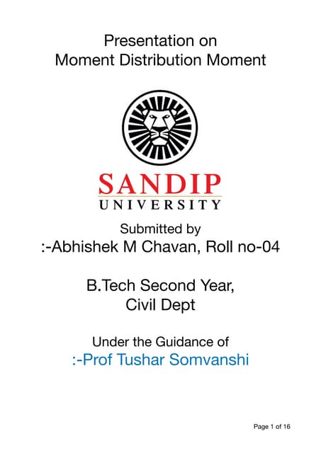 Three moment theorem | PDF | Chemistry | Science