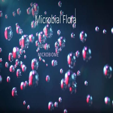 Human microbiome | PPTX