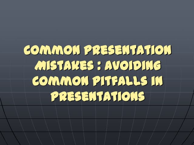 The Top 10 Ugliest Powerpoint Slides | PPTX