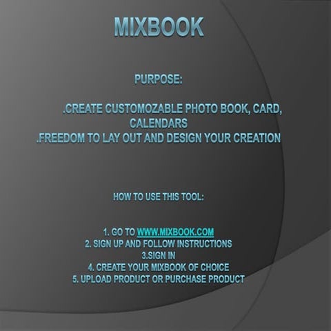 Presentation mixbook | PPTX
