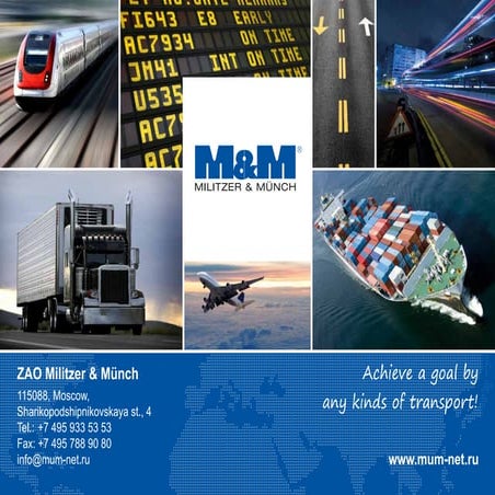 Presentation M&M (english_version) | PDF | Logistics and Transportation ...