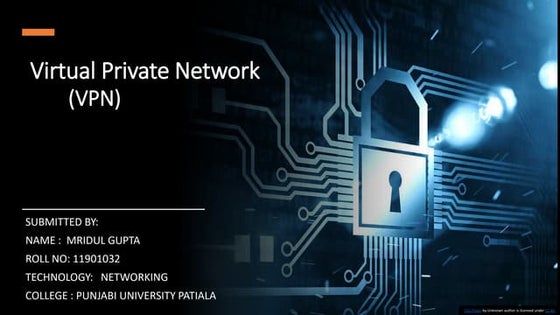 Virtual Private Network | PPT