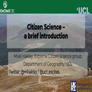 citizen science - a brief introduction | PDF