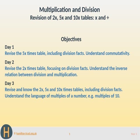 division and multiplication, mathematics | PPTX