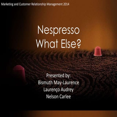 Presentation nespresso | PPTX