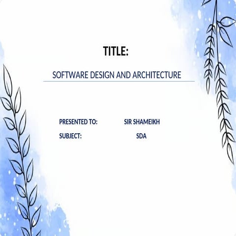 Software Design And Architecture Modularity Ppt 3288