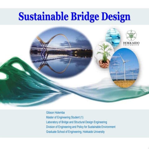 Sustainable Bridge Design | PPTX