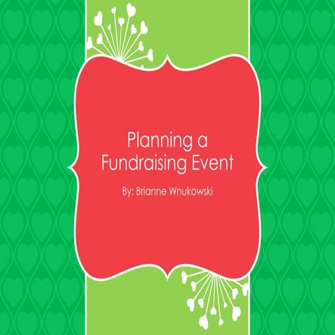 Fundraising Event | PPTX
