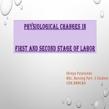 L7-Physiology of labor.pdf lecture notes | PDF