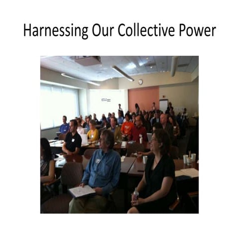 Harnessing our Collective Power | PPTX