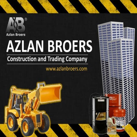 Presentation of azlan broers trading & construction company | PPT