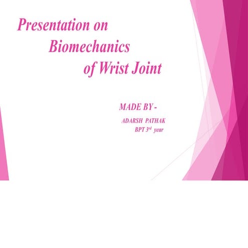Arthrokinematics of body joints | PDF